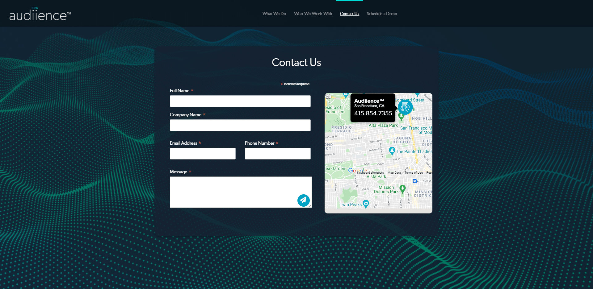 Audience website | Codeshaper | Best Software Development | Offshore ...